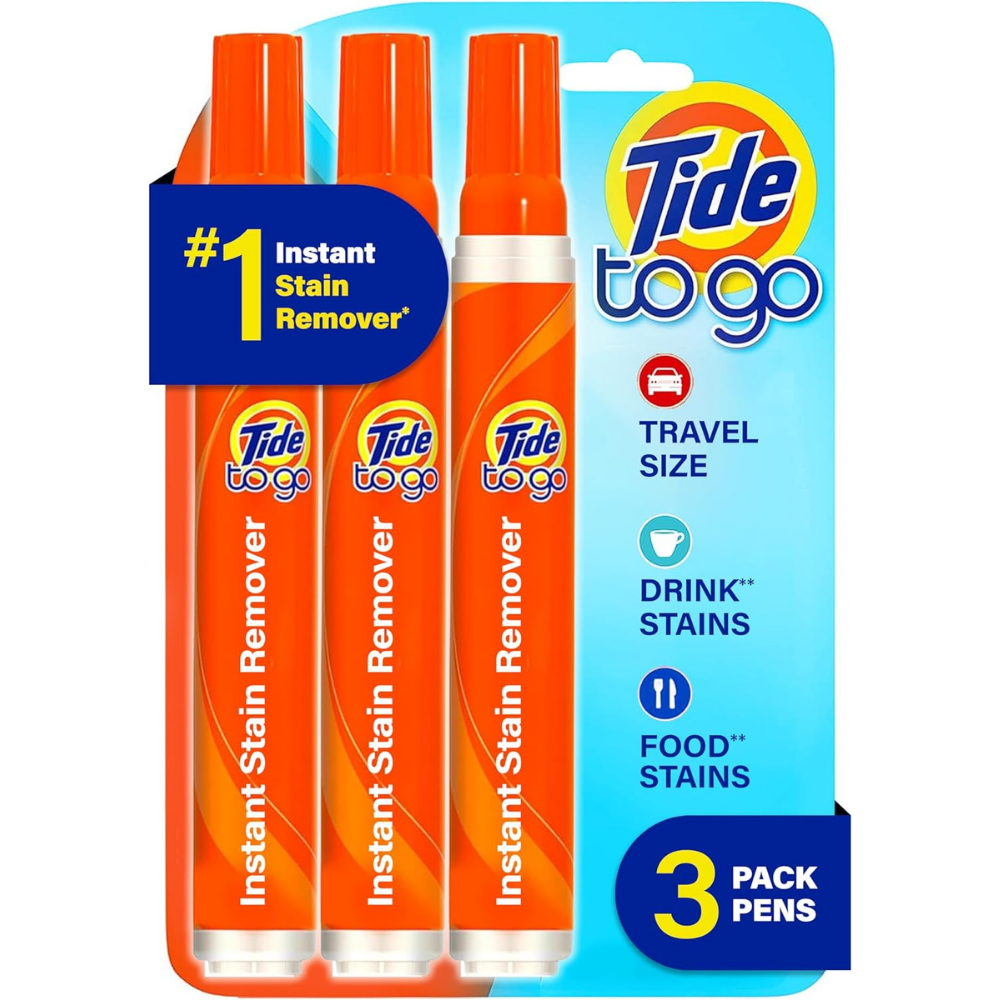 Tide to Go Instant Stain Remover Pens - 3 Count
